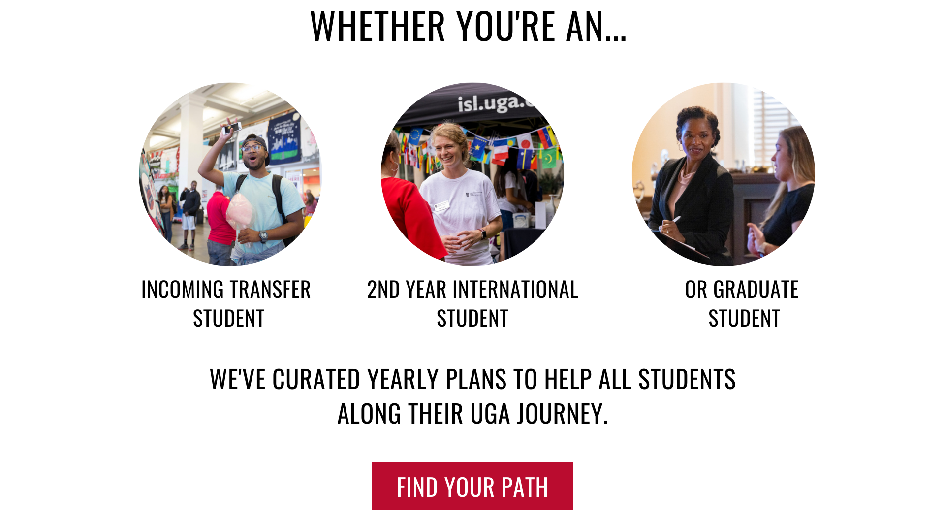 Home - University Transitions